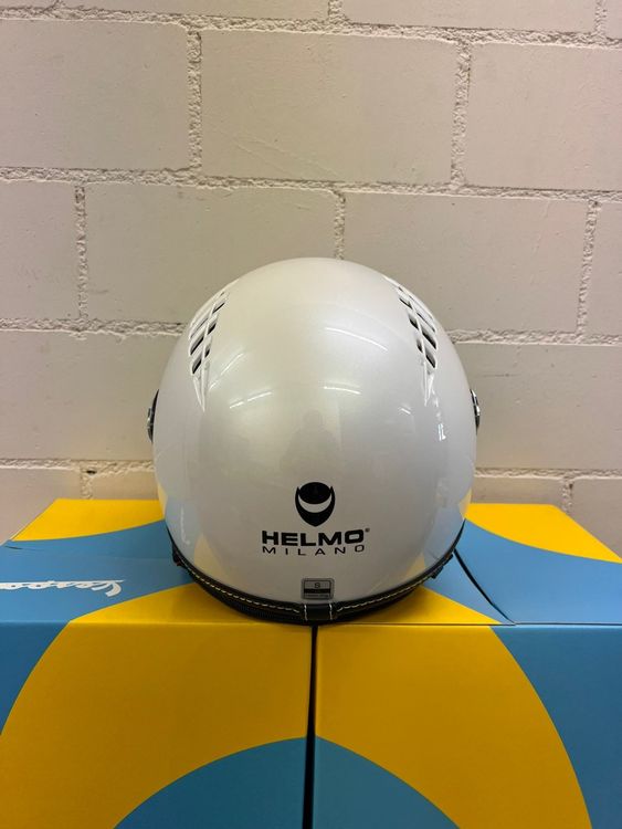 Vespa Helmo Milano Jethelm Weiss | Kaufen auf Ricardo