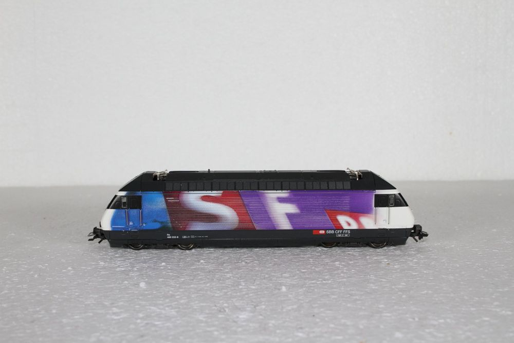 Märklin 34618 SBB Re 460 SF DRS Schweizer Fernsehen Dummy (Gebraucht ...