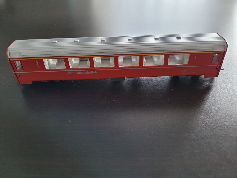 D+R H0m 21282 Personenwagen EW IV RhB Wagen Nr. A 1282 (Gebraucht) in ...