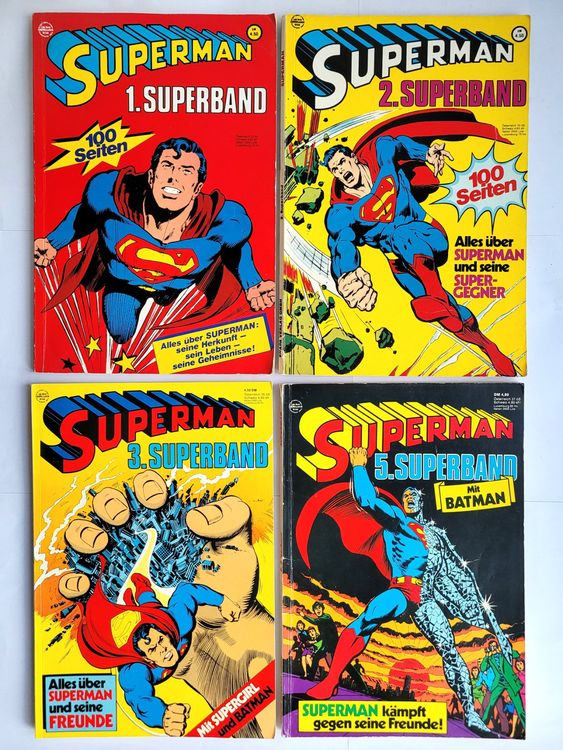 SUPERMAN Superband Nr.1-20 (Nr. 16 fehlt) (Gebraucht) in Schöftland für ...