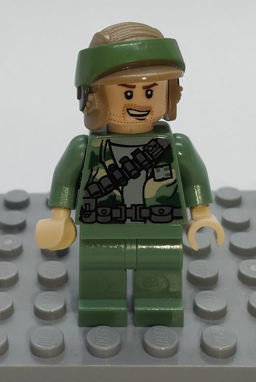 Lego Minifigur, "Star Wars, Endor Rebel Commando Stubble" (Gebraucht ...