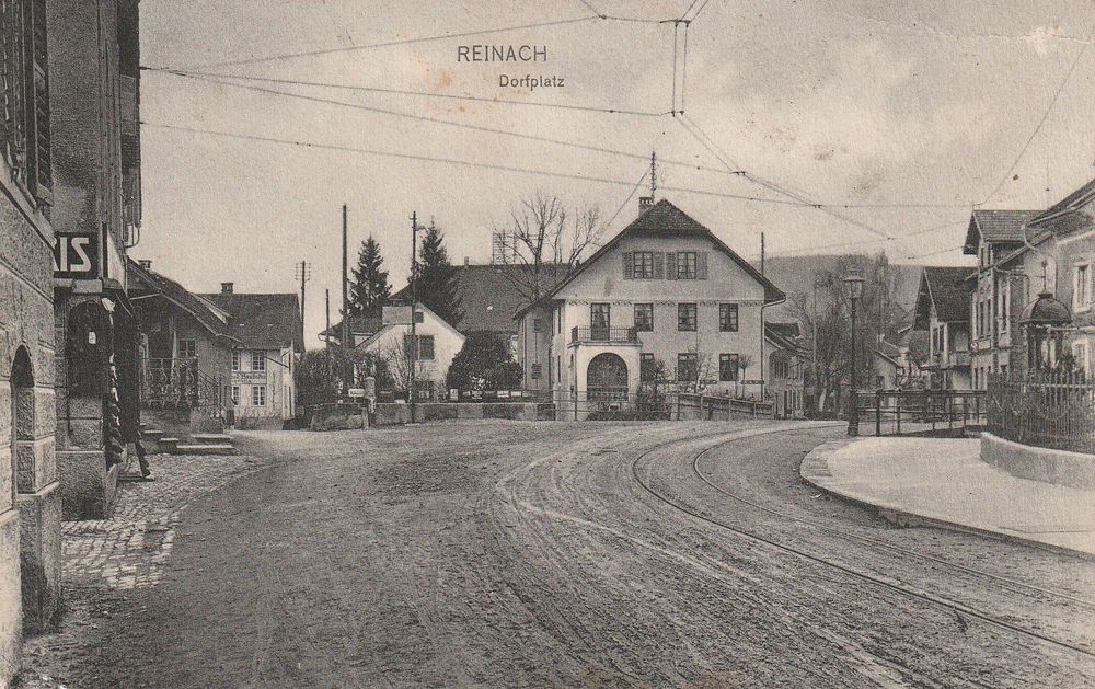AK Reinach AG Dorfplatz um 1903 (Defekt) in Rupperswil für CHF 12 – mit ...