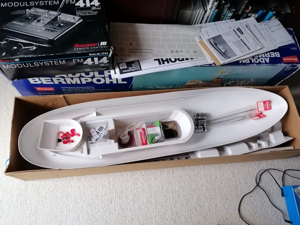 Bausatz SRK Adolph Bermpohl Graupner + Fernsteuerung | Kaufen auf Ricardo