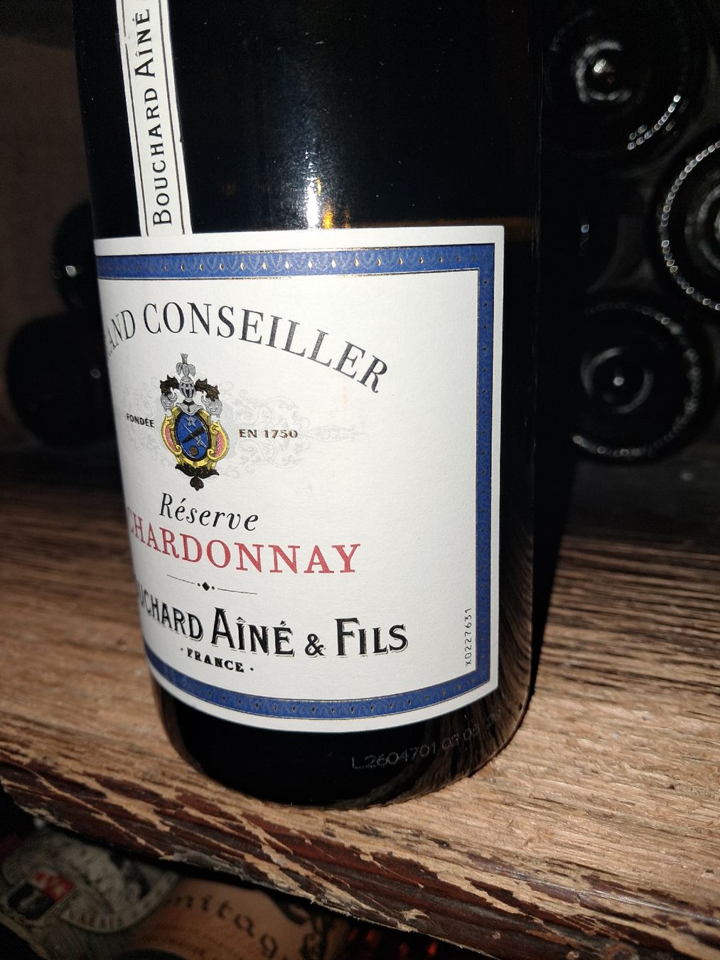 Bouchard Ainé & fils Grand conseiller reserve chardonnay2025 (Neuf avec ...