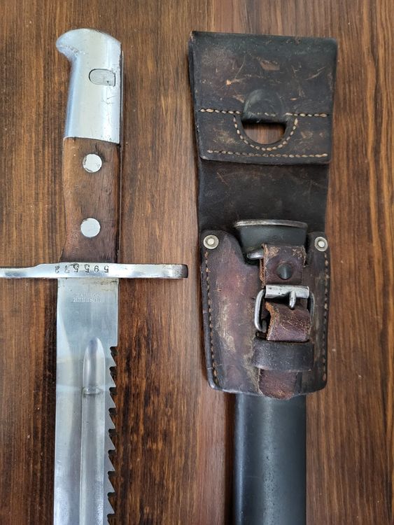Sägebajonett / Faschinenmesser mit Frosch / Elsener / Schwyz | Kaufen auf Ricardo