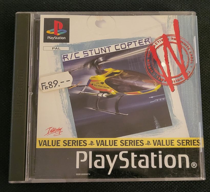 R/C Stunt Copter PS1 Spiel Deutsch Playstation 1 DE Sony (D'occasion) à ...