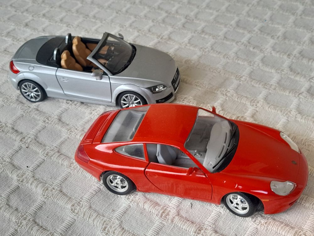Buraga Porsche Carrera 911 1:24/Schuco Audi TT 1:24 | Kaufen auf Ricardo