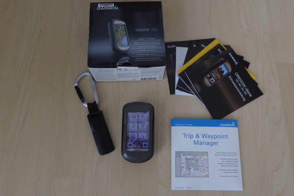 Garmin Oregon 450t (inkl. Topokarten) (Gebraucht) in Nussbaumen AG für ...