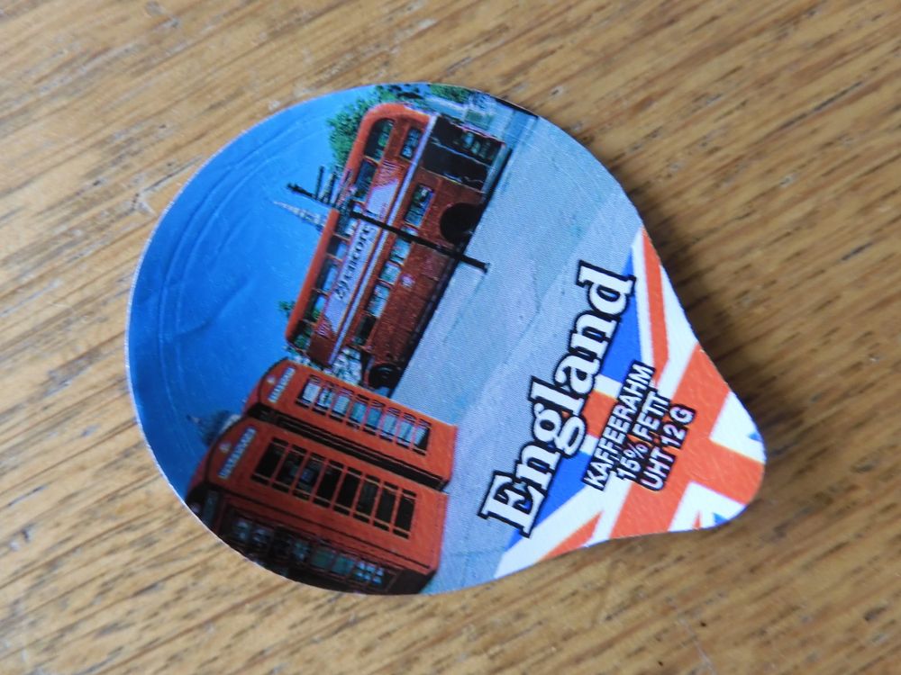 S. 1 329. England , runde Lasche , Gastro | Kaufen auf Ricardo