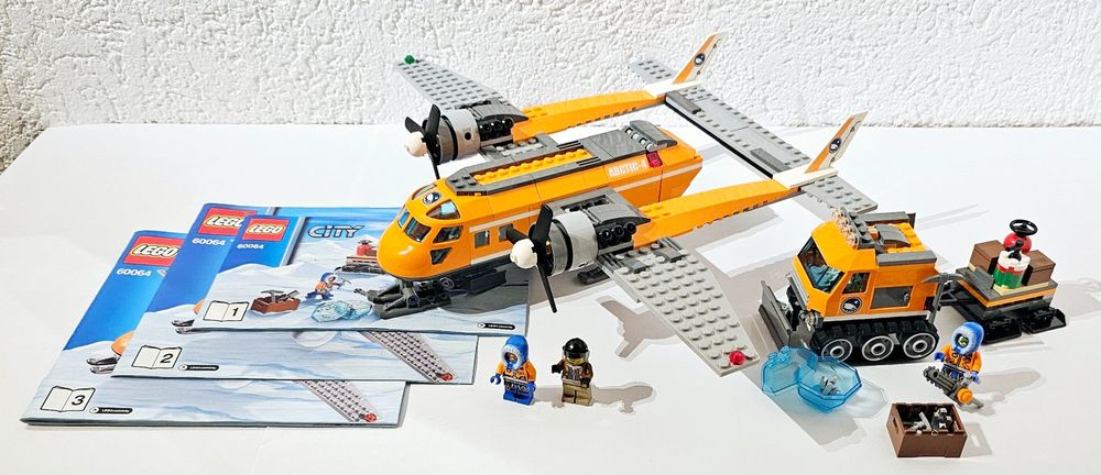 LEGO CITY 60064 ARCTIC FLUGZEUG MIT POLARFAHRZEUG | Kaufen auf Ricardo