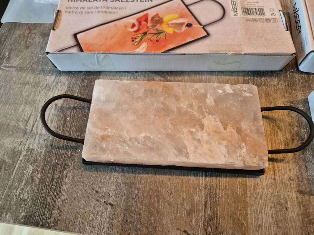 Heisser Stein, 4 Stk. Himalaya Salzsteine (Neu (gemäss Beschreibung)) in Wiesendangen für CHF 30 ...
