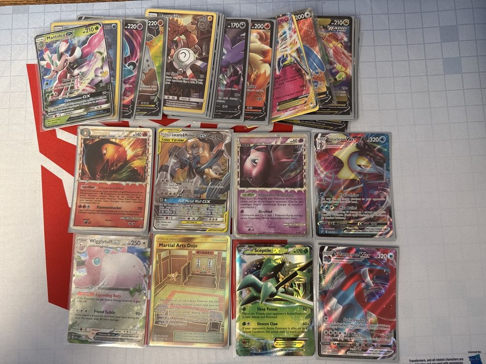 Pokémon Sammlung mit ex, tag Team, Vmax, GX und V (Gebraucht) in ...