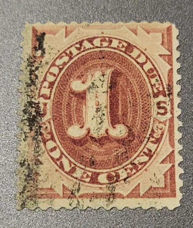USA 1879-91 alte postage due briefmarke (Gebraucht) in St Gallen für ...
