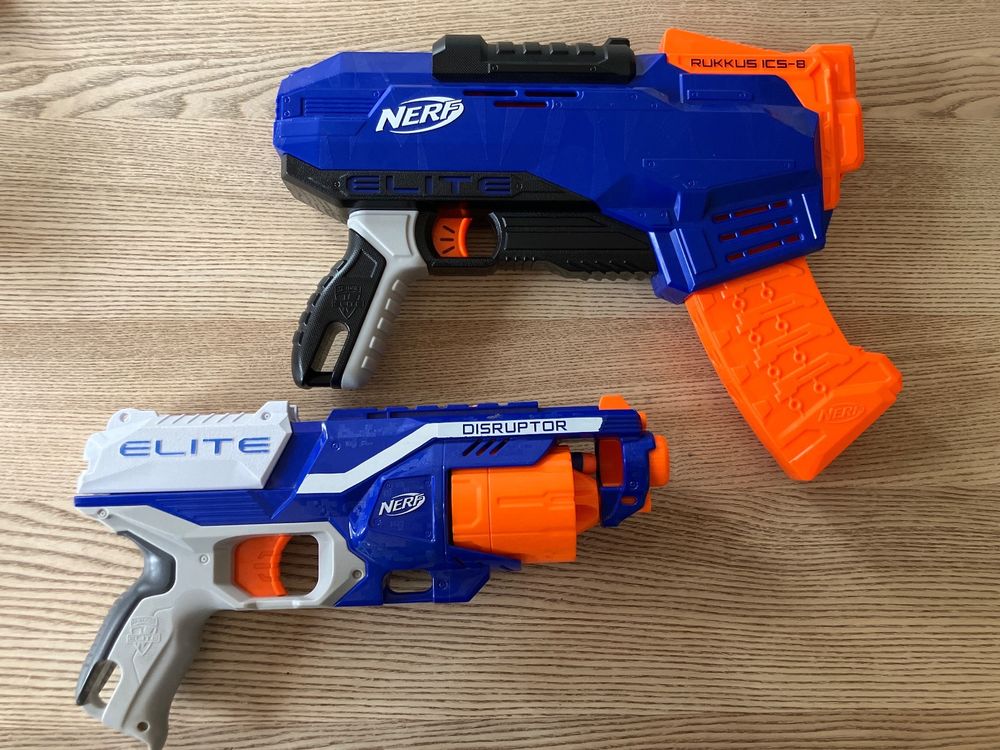 Nerf Elite Disruptor & Rukkus ICS-8 | Kaufen auf Ricardo