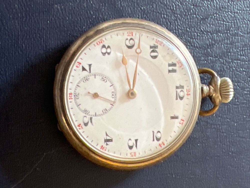 Antike Taschenuhr echt Silber 50 mm (Gebraucht) in Pfeffingen für CHF 43 – mit Lieferung auf ...
