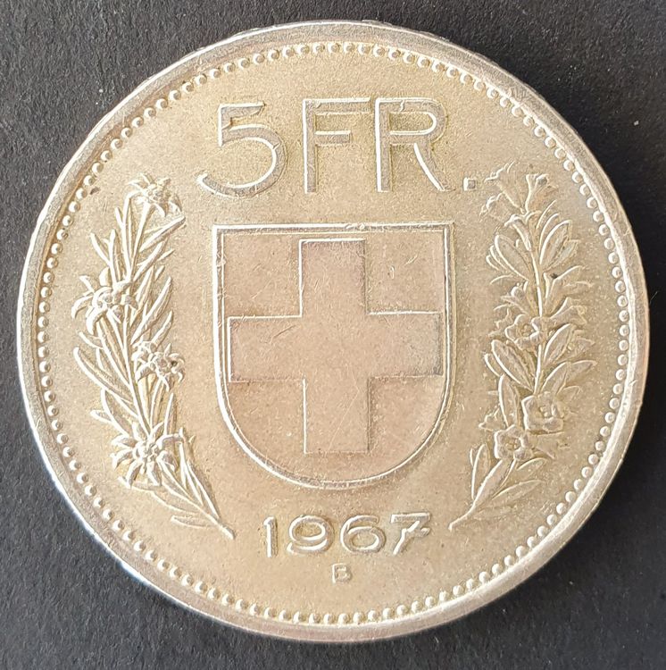 5 Franken 1967 | Kaufen auf Ricardo