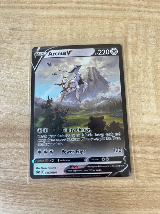 Pokemon Arceus V SWSH204 Promo ENG (Gebraucht) in Killwangen für CHF 9 ...