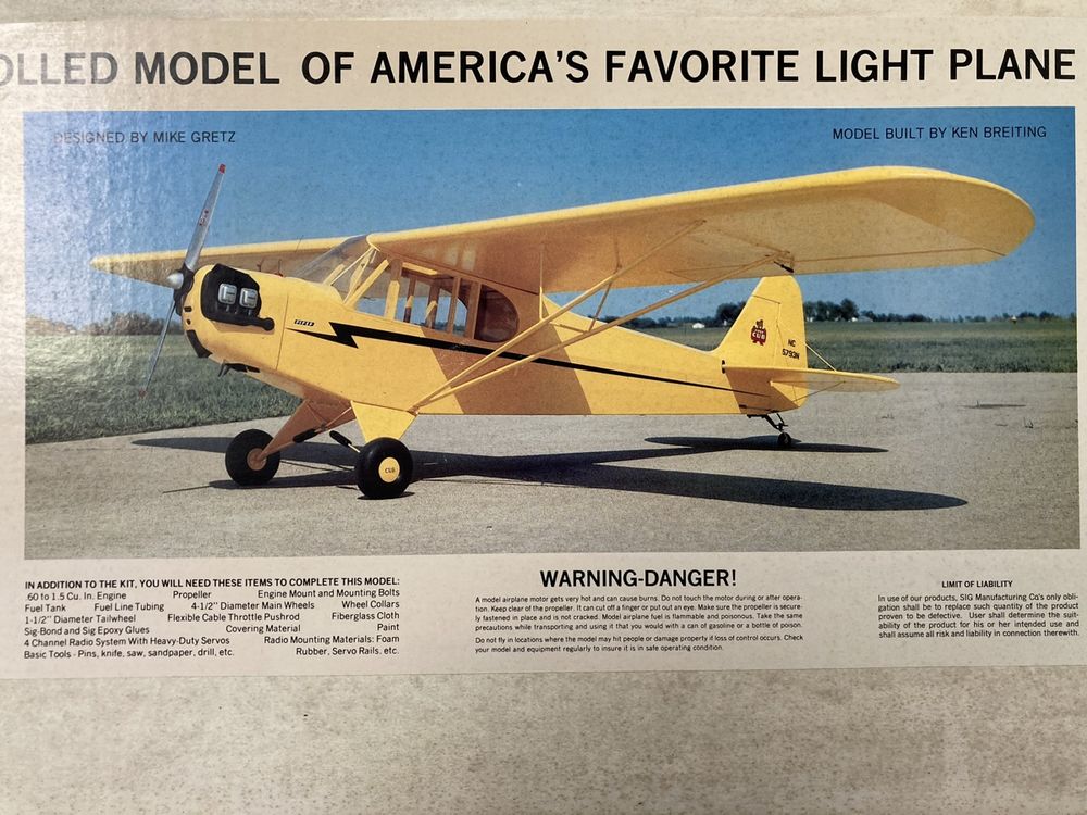 SIG Piper J3 1/4 scale kit (Neu und originalverpackt) in für CHF 429 ...