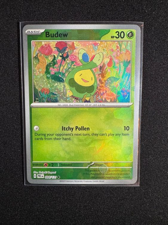 Prismatic Evolution Budew 004/131 Pokeball | Kaufen auf Ricardo