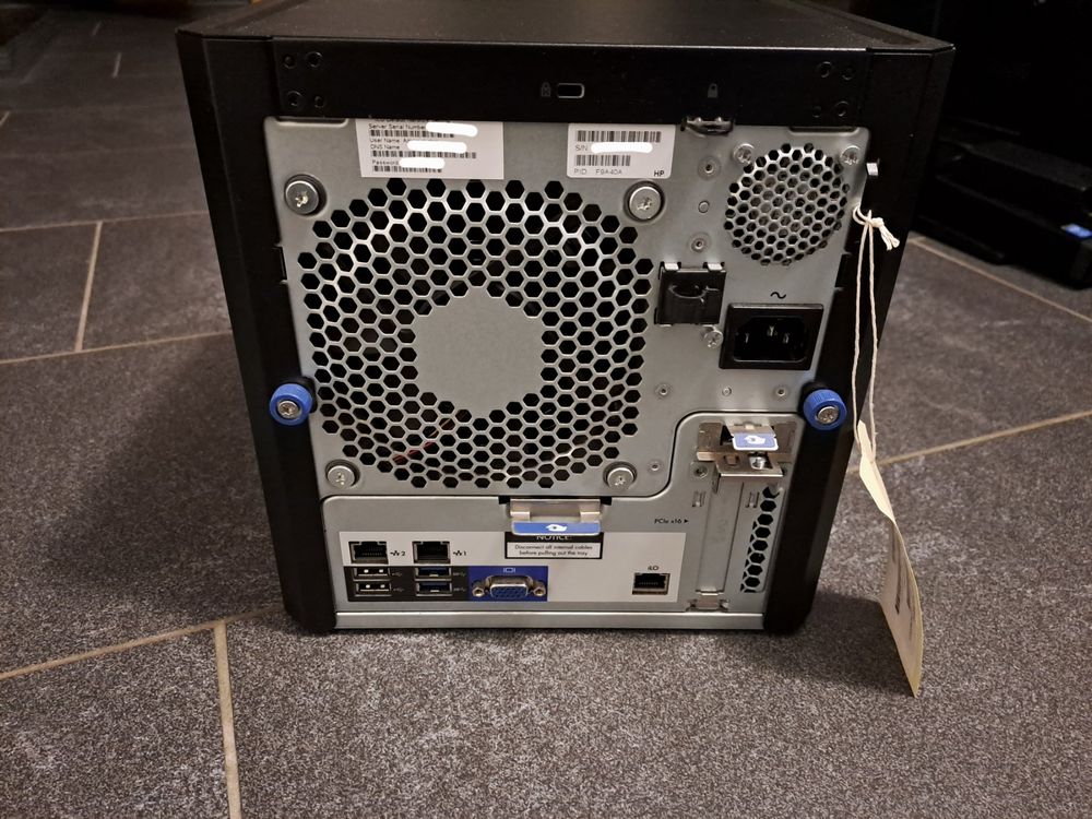 HP ProLiant MicroServer G8 Xeon E3-1220L@2.3GHz 16GB RAM SSD | Kaufen ...