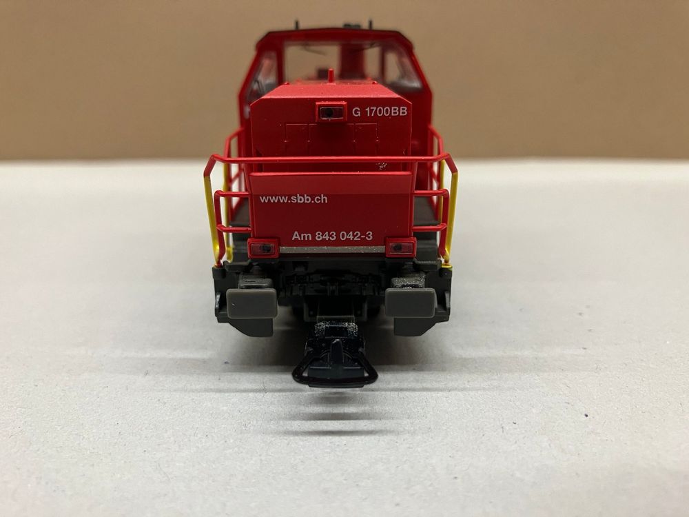 PIKO 59201 SBB Am 843 042-3 rot, H0 WS Digital (Gebraucht) in Neuendorf ...