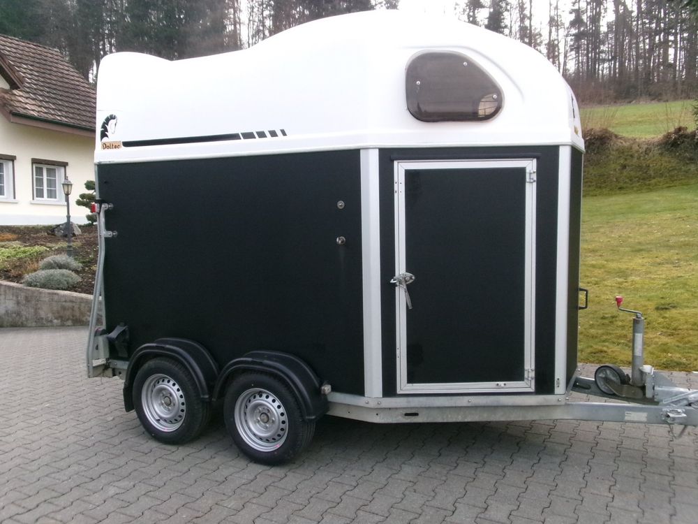 2er Pferdeanhänger mit Aluboden und Schwenkrampe | Kaufen auf Ricardo