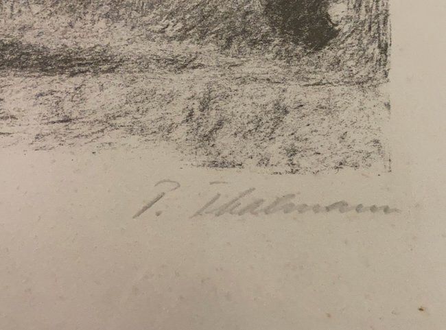 Lithografie von Peter Thalmann (ID 6285) (Gebraucht) in Gelterfingen ...