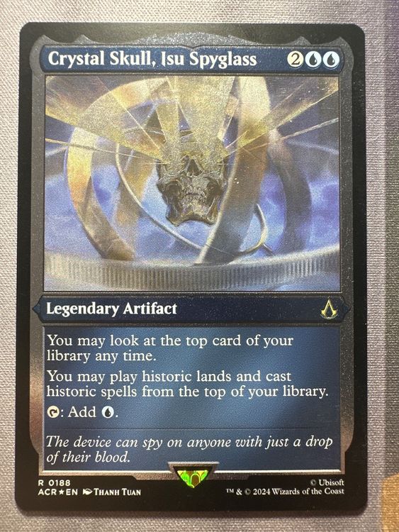 Crystal Skull, Isu Spyglass ETCHEDFOIL 0188 Assassin’s Creed (Neu ...