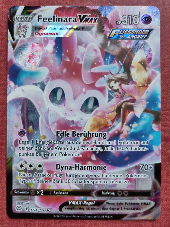 pokemon karte Feelinara Vmax TG15/TG30 (Neu (gemäss Beschreibung)) in ...