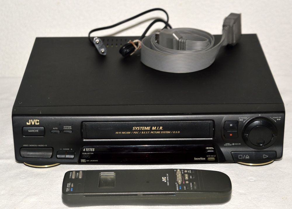 Videorecorder VHS JVC HR-J636MS magnétoscope (Gebraucht) in Collonges für CHF 90 – mit Lieferung ...