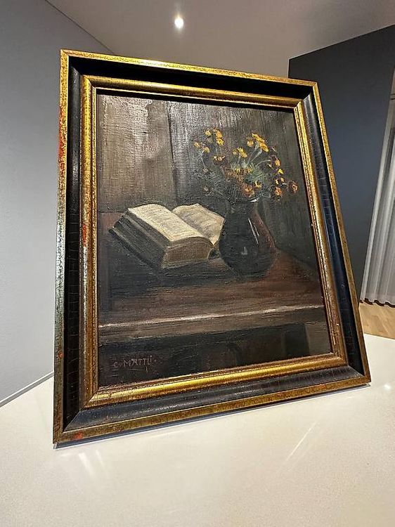 Stille Momente - Stillleben mit Buch und Blumenstrauß | Kaufen auf Ricardo