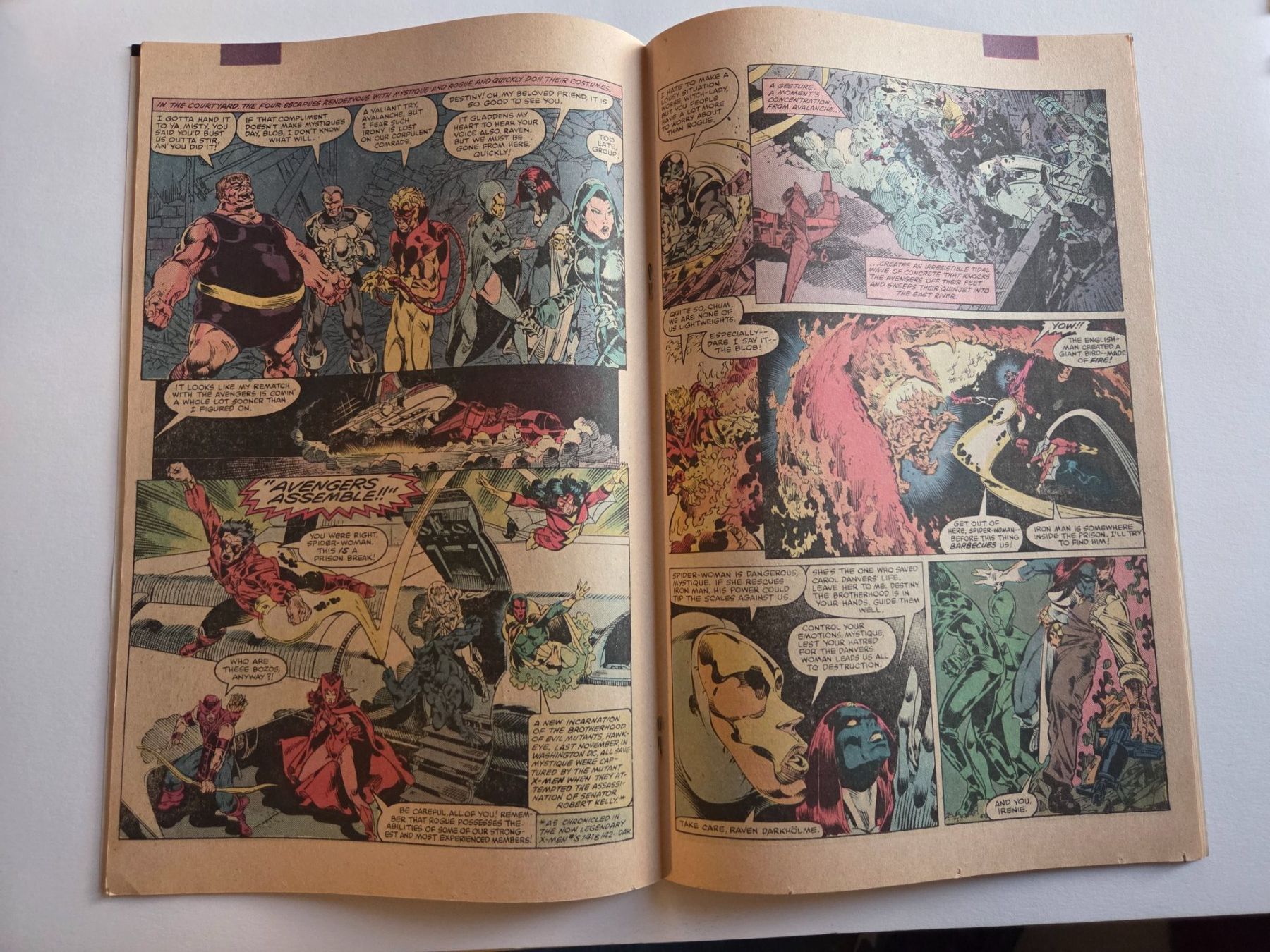 AVENGERS ANNUAL #10 (Marvel, 1981) 1ST Rogue KEY! (Gebraucht) in Zürich ...