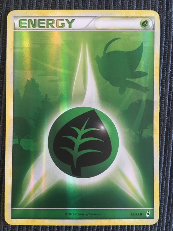 Pokemon Blatt Energy (Celebi) Reverse Ruf der Legenden NM (Neu (gemäss Beschreibung)) in Wabern ...