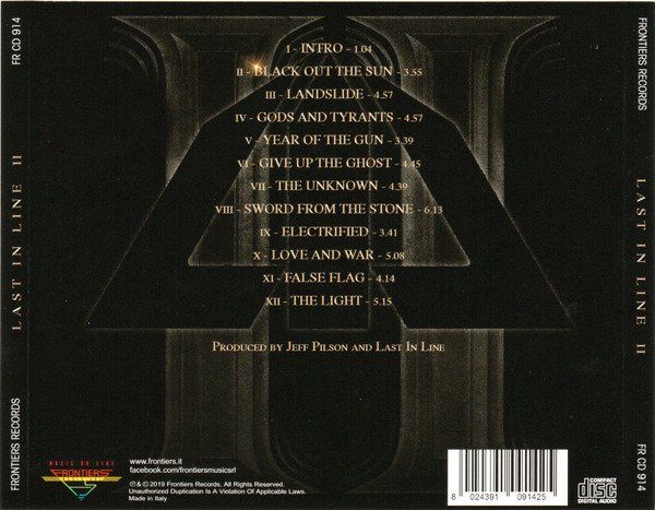 Last In Line – II NEUF HARD ROCK DIO (Neu und originalverpackt) in ...