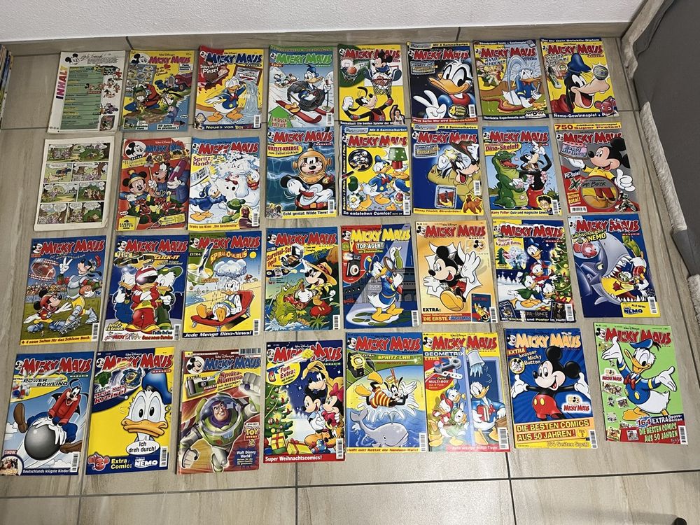 Micky Maus Hefte Sammlung Nostalgie Comic (Gebraucht) in Glattbrugg für CHF 10 – mit Lieferung ...