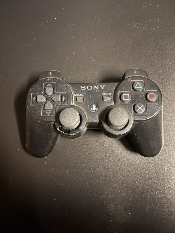 Sony Playstation 3 Controller schwarz | Kaufen auf Ricardo