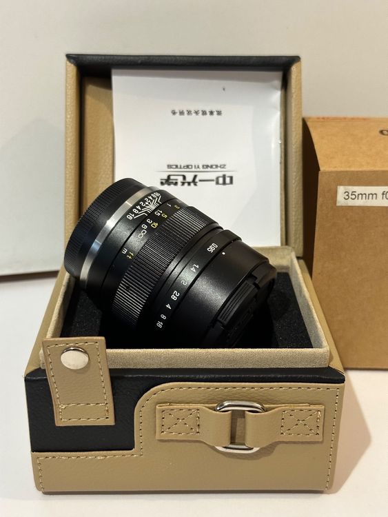 Zhongyi Mitakon 35mm f/0.95 Mark II Speedmaster für Fuji (Neu (gemäss ...