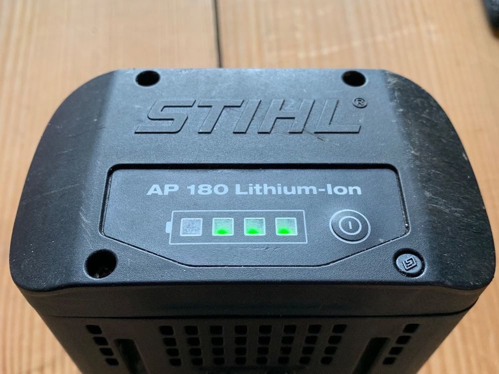 Stihl Motorsense FSA130R und Gürteltasche neuwertig + Accu. (Gebraucht ...