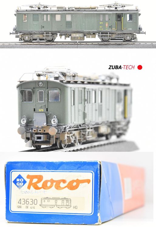 Roco 43630 Gepäcktriebwagen De 4/4 SBB H0 GS Analog mit OVP (Gebraucht ...