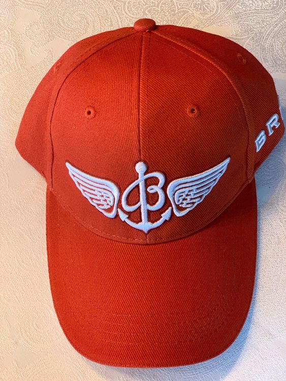 Breitling Baseball Cap orange/ neu / Original Kappe / Mütze (Neu und ...
