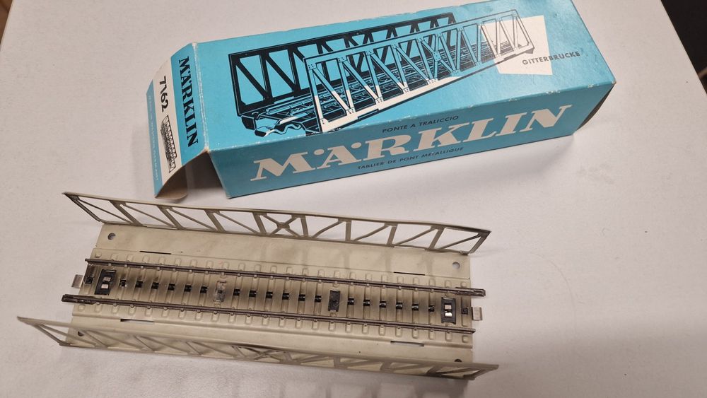 Märklin H0, M-Gleis, Gitterbrücke 7162 in OVP (Gebraucht) in ...