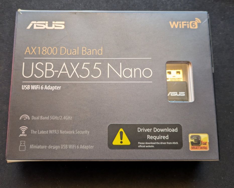 Wlan Dongle Asus USB-AX55 Nano WiFi 6 | Kaufen auf Ricardo