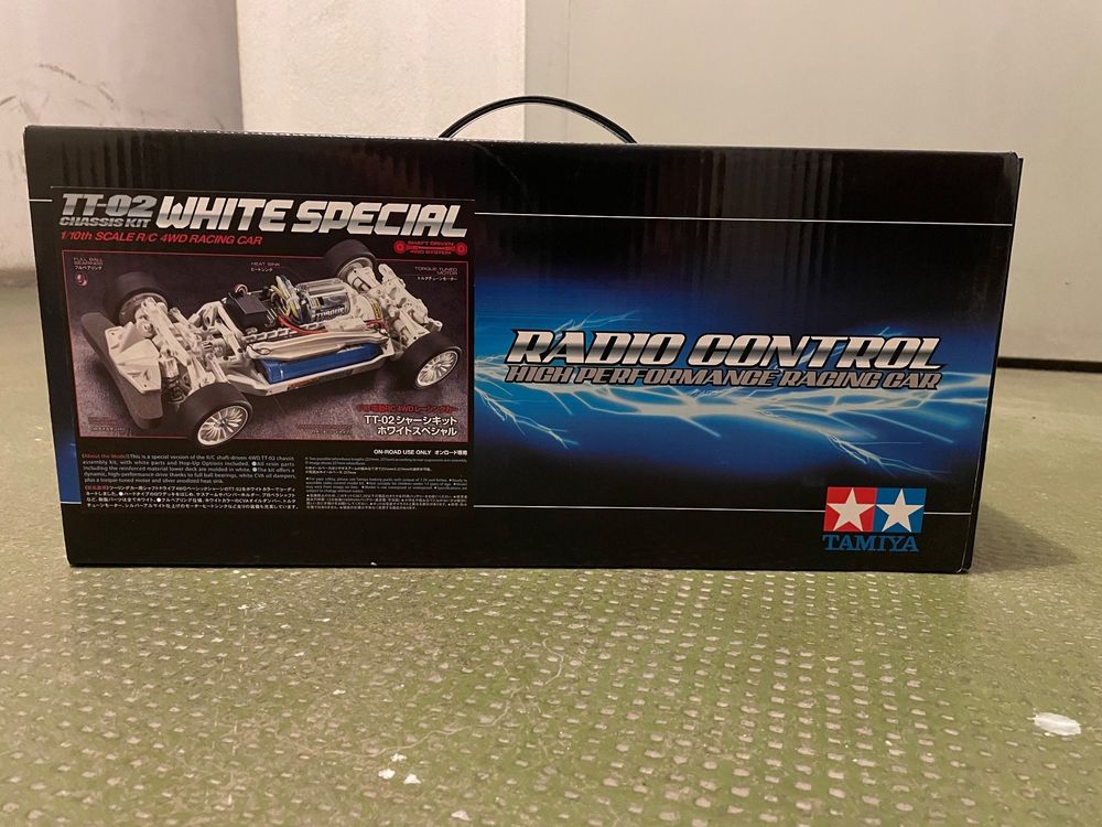 Tamiya TT-02 Chassis White Special Bausatz | Kaufen auf Ricardo