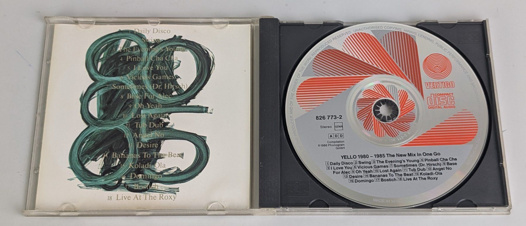 Yello - 1980-85 - The New Mix in One Go - CD - Top (Gebraucht) in ...