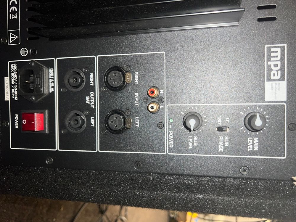 mpa MILLY Aktives PA-Lautsprecher-Set (Gebraucht) in Burg AG für CHF ...