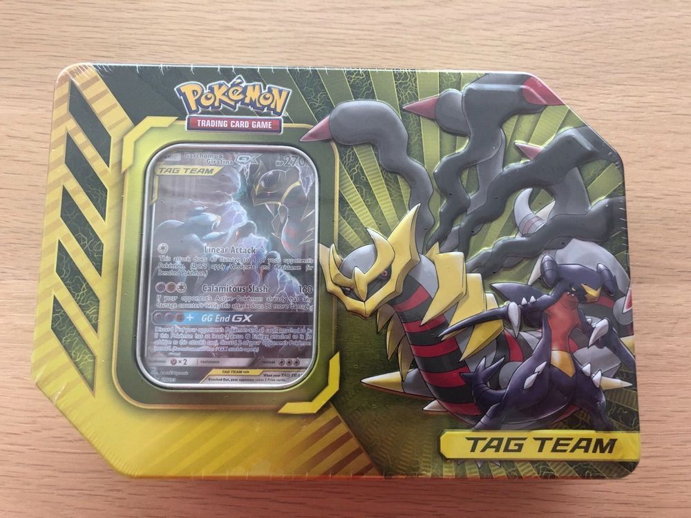 Garchomp&Giratina GX Tag Team Tin Box | Kaufen auf Ricardo