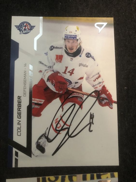 Colin Gerber SCRJ SCB Hockey Card signiert | Kaufen auf Ricardo