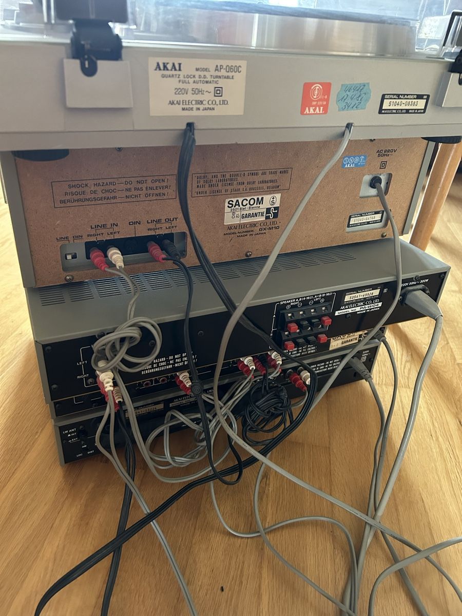 Akai Stereoanlage Vintage,Optisch gute gebrauchte Zustand. (Gebraucht ...