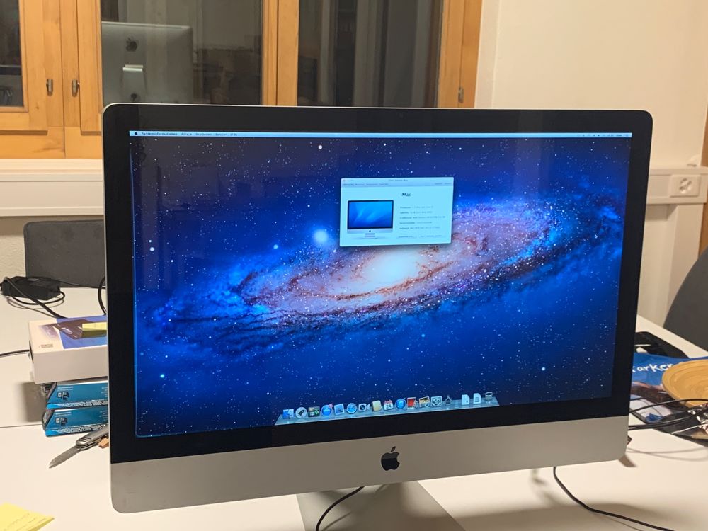 Apple iMac 27Zoll i5 2.7GHz 4GB RAM AMD6770M 512MB 512GB SSD (Gebraucht ...