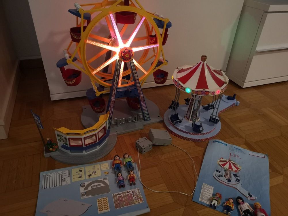 Playmobil Set "Karussell und Riesenrad" (Gebraucht) in Zell Lu für CHF ...